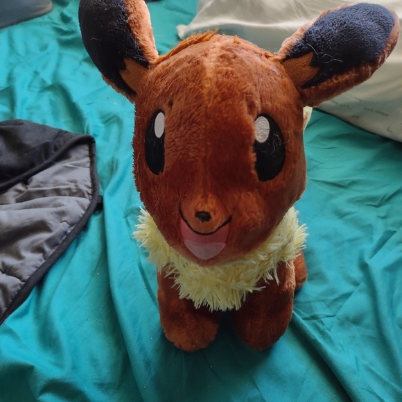 Pokemon | Toys | 5x16 Eevee Stuffie Heavy And Soft | Poshmark
